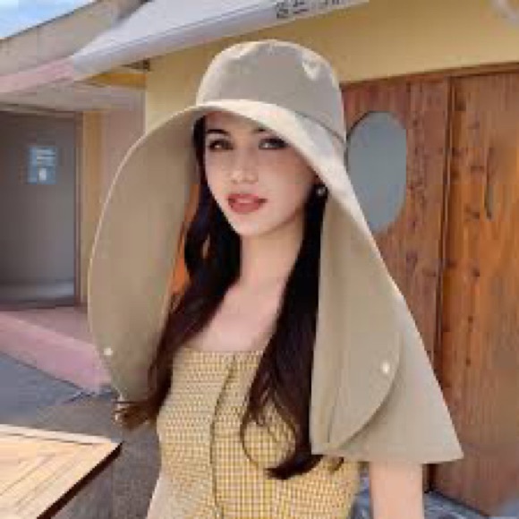 Accessories | 1pc Wide Brim Shawl Sun Protection Sun Hat Elegant Summer ...
